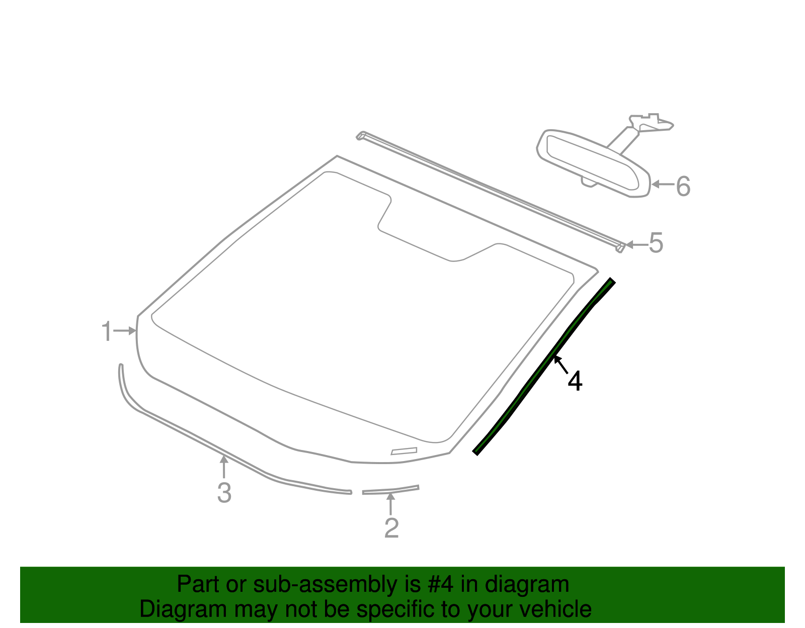 73125-TS8-A01 - Side Molding 2012-2015 Honda Civic | Honda Parts Online