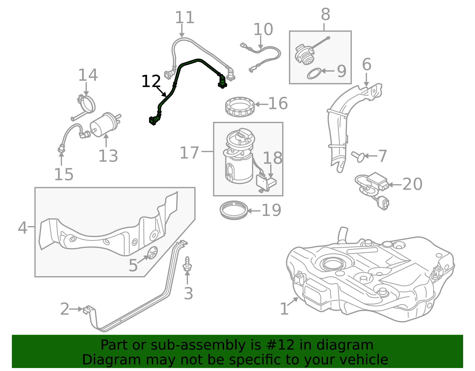 1K0-201-294-B - Return Line 2008-2009 Audi | Audi OEM Parts