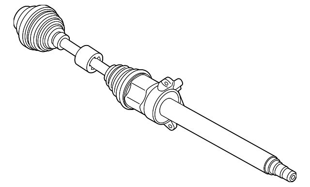 31-60-5-A2E-052 - 2016-2023 BMW - Axle Assembly | Buy BMW Parts Now