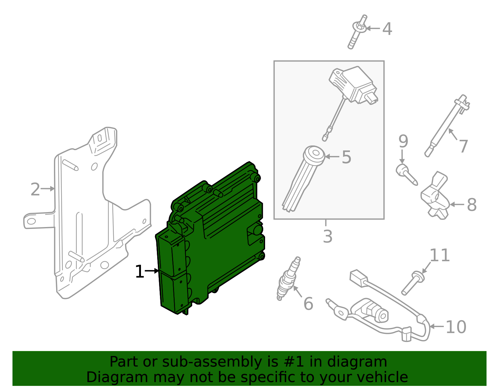 2019-2024 Ford Pcm K2GZ-12A650-CDANP | Ford OEM Parts Outlet