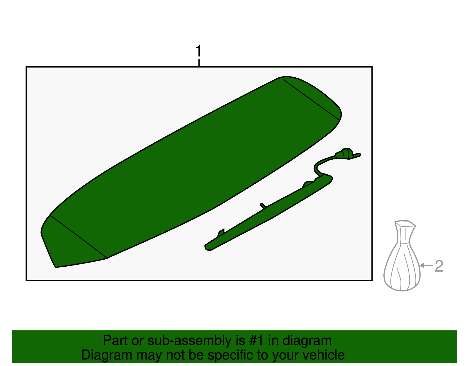 8U0-827-933-F-GRU - Spoiler 2015-2018 Audi | Audi OEM Parts Guy