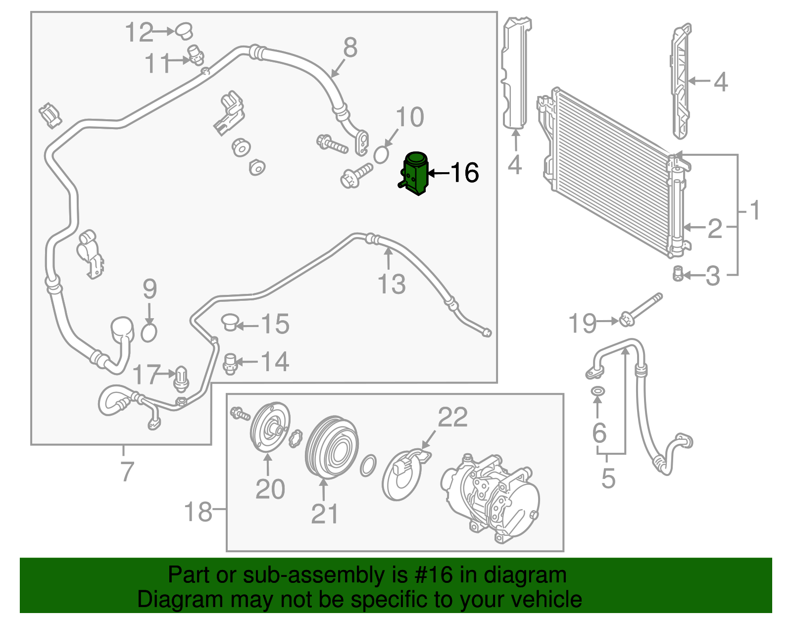 Genuine Expansion Valve for 2010-2015 Hyundai Tucson | Part# 97626 ...