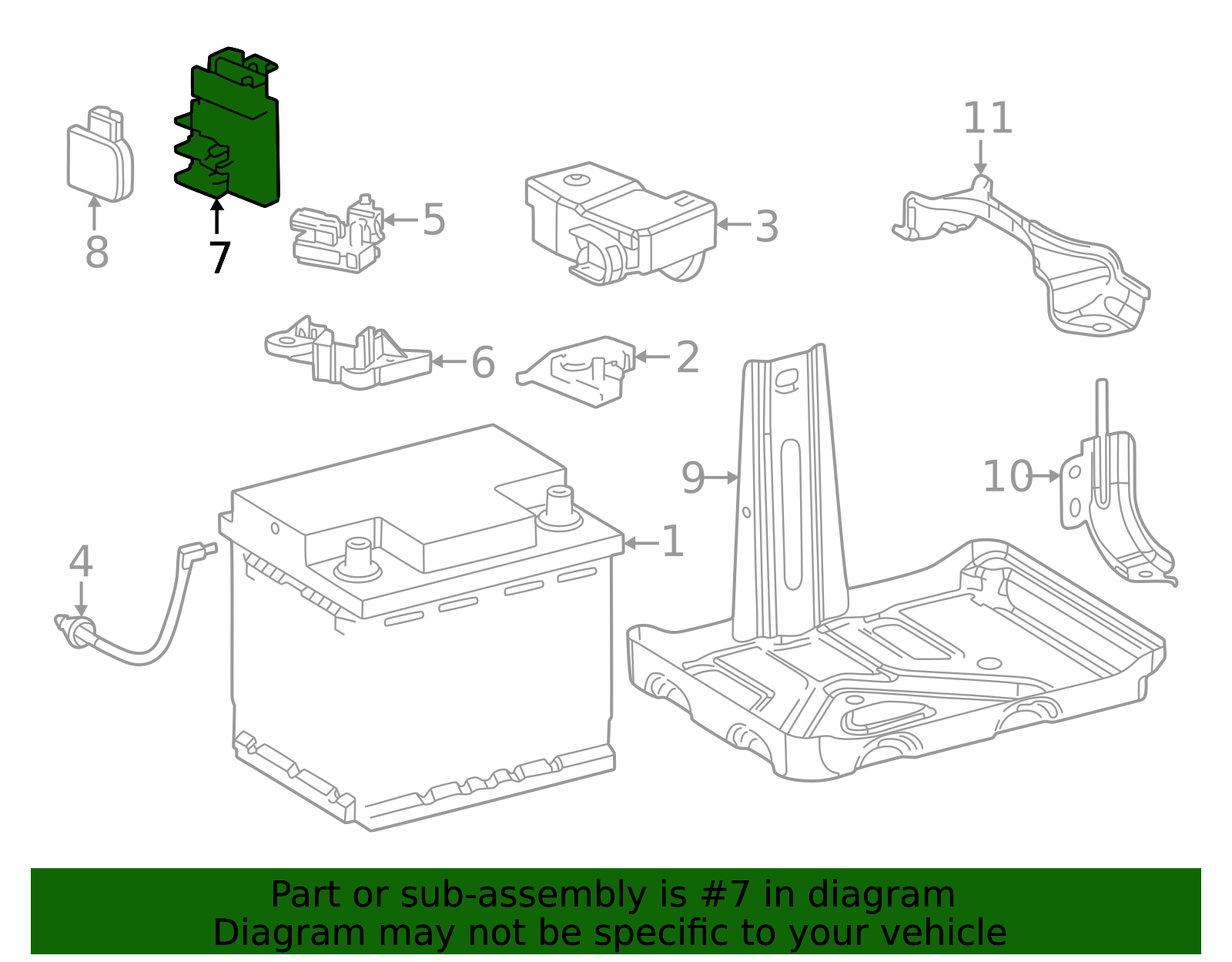 82620-62040 - Fuse Box - 2021-2025 Toyota Mirai | OEM Genuine Toyota Parts