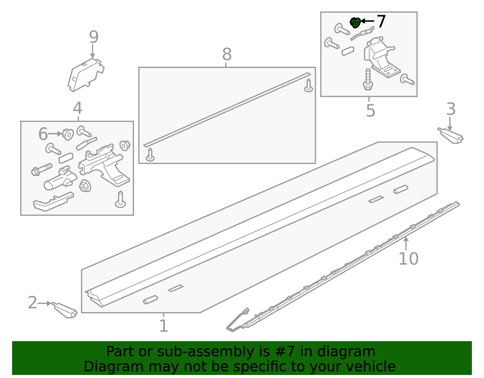 W711468-S437 - Mount Bracket Nut 2009-2026 Ford | Ford Parts Direct