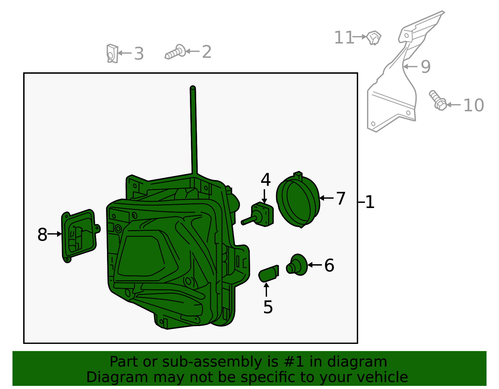 2019-2022 Chevrolet Blazer Headlamp Assembly 85568109 | Capital Chevy Parts