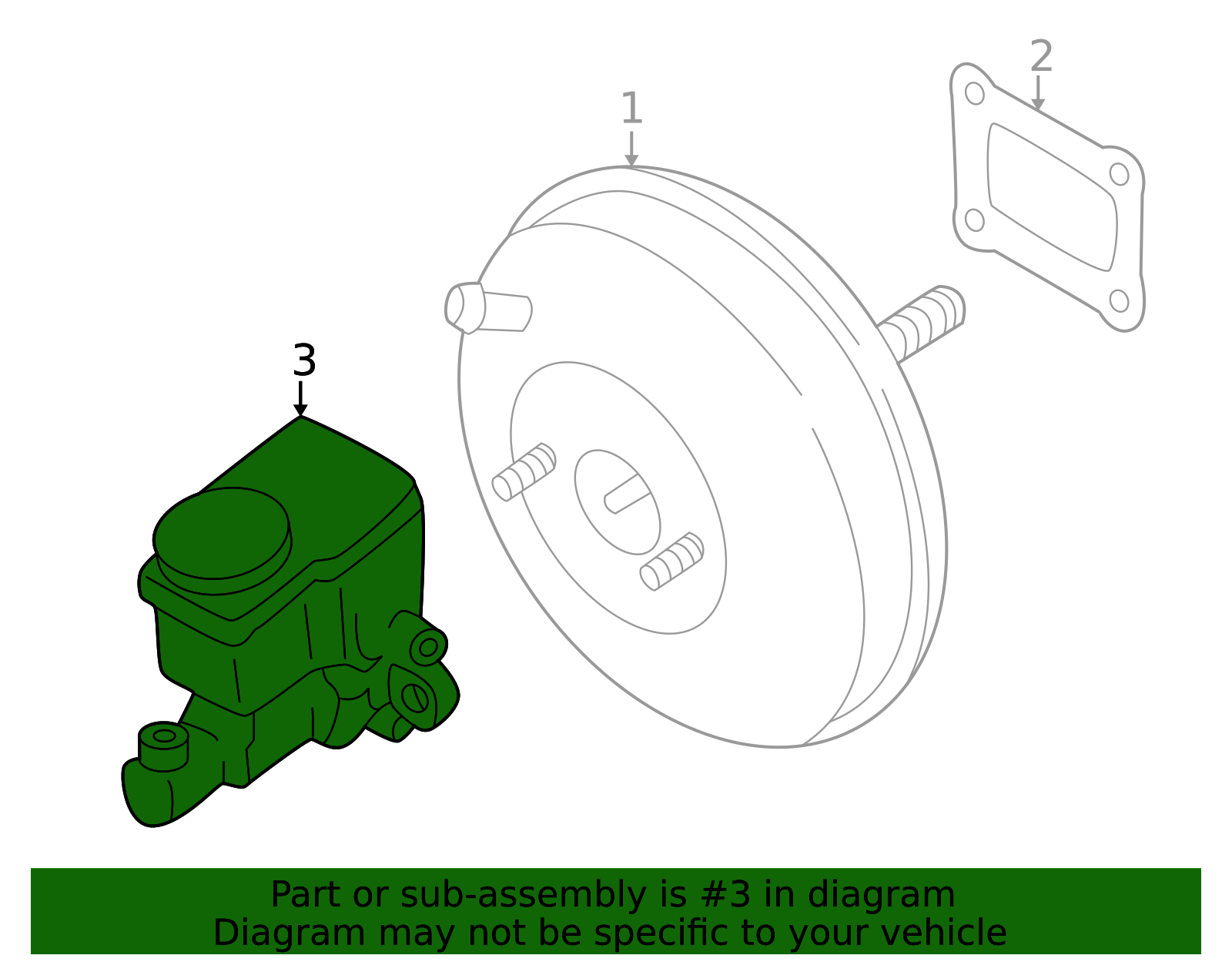 BJ4T-43-40Z - Brake Master Cylinder 2001-2003 Mazda | Mazda Parts.US