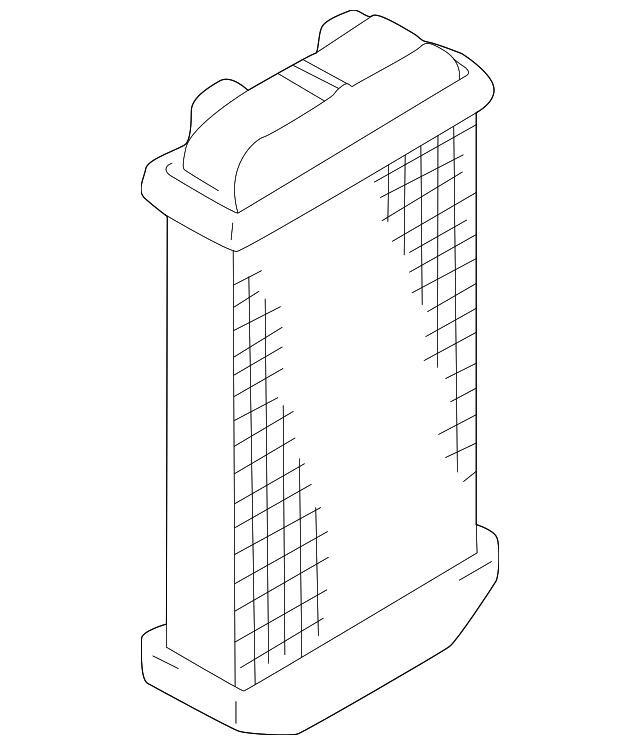 Genuine Toyota Heater Core part# 87107-35060 for 1996-2002 Toyota ...