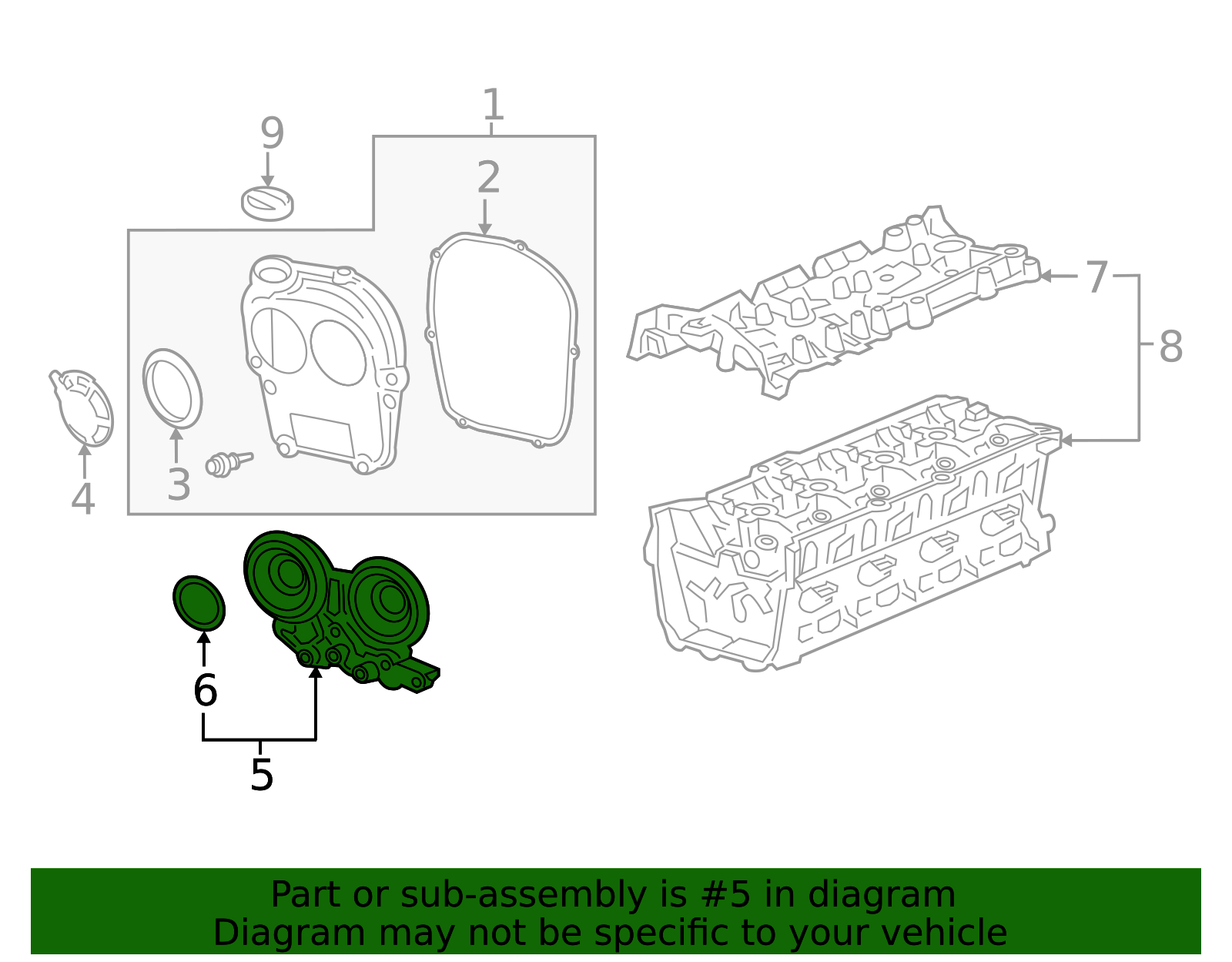 Genuine Porsche PAB-103-144 |Lower Cover | FREE Shipping on Most Orders ...