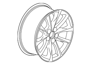 2020-2025 Cadillac CT5 20 Wheels 84289697 GM | GMPartsDirect.com