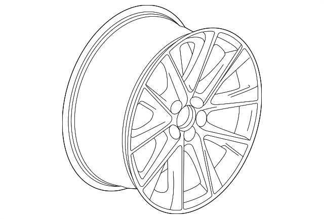 2020-2025 Cadillac CT5 20 Wheels 84289697 GM | GMPartsDirect.com