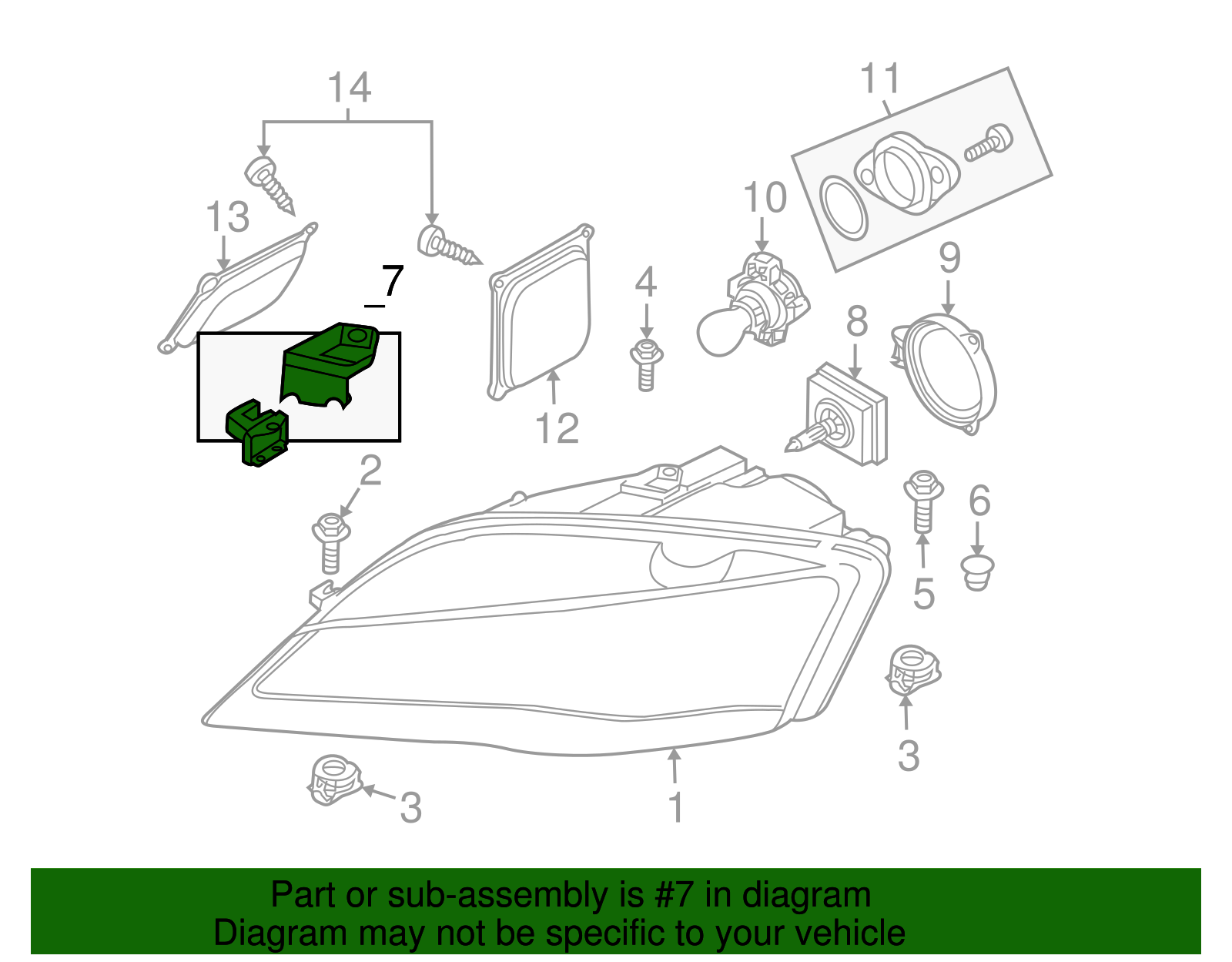 420-998-121 - Repair Kit 2008-2015 Audi R8 | Audi OEM Parts Guy