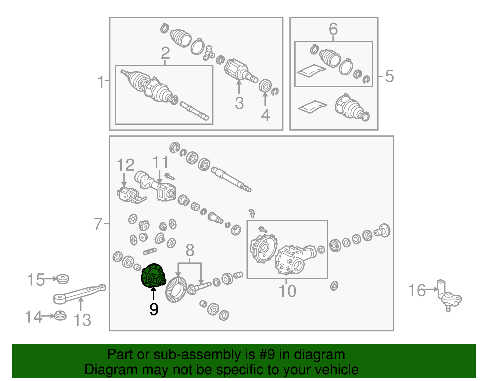 41311-35100 - Differential Case 2010-2024 Toyota | Toyota San Diego Parts