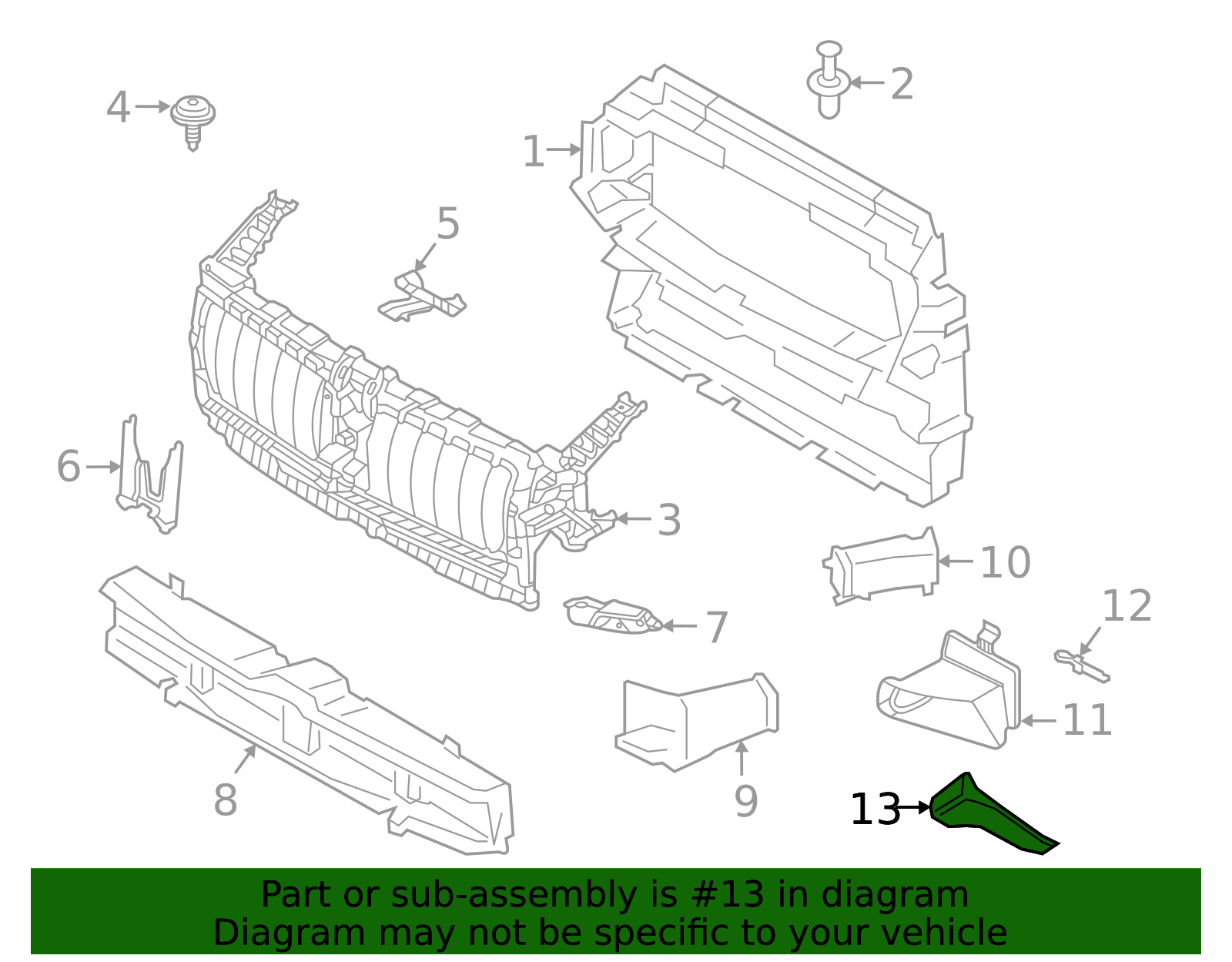 51-64-7-422-299 - Side Duct Lower Bracket - 2020-2024 BMW | BMW Parts ...