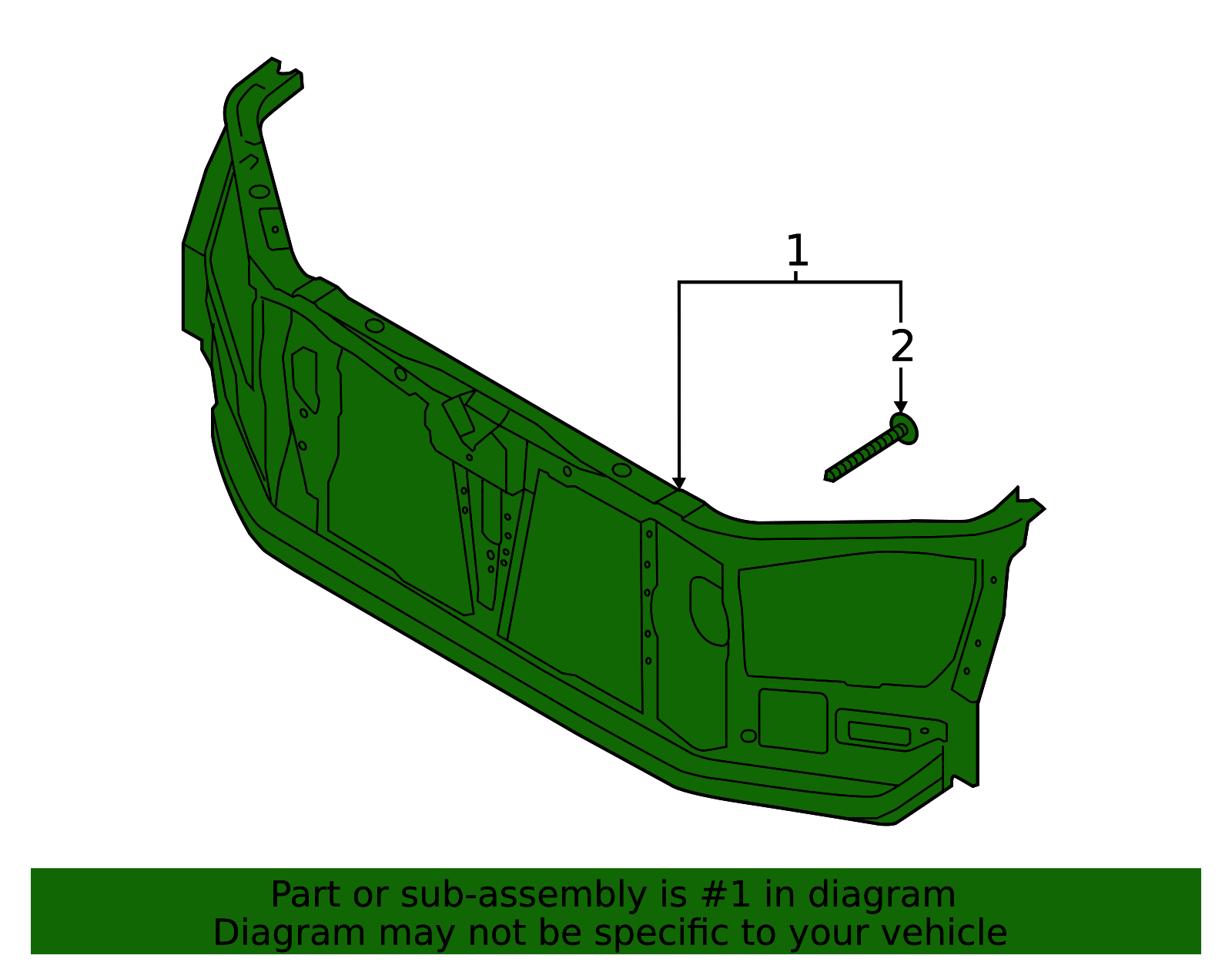 KB3Z-16138-B - Radiator Support 2019-2023 Ford Ranger | Ford Parts Direct
