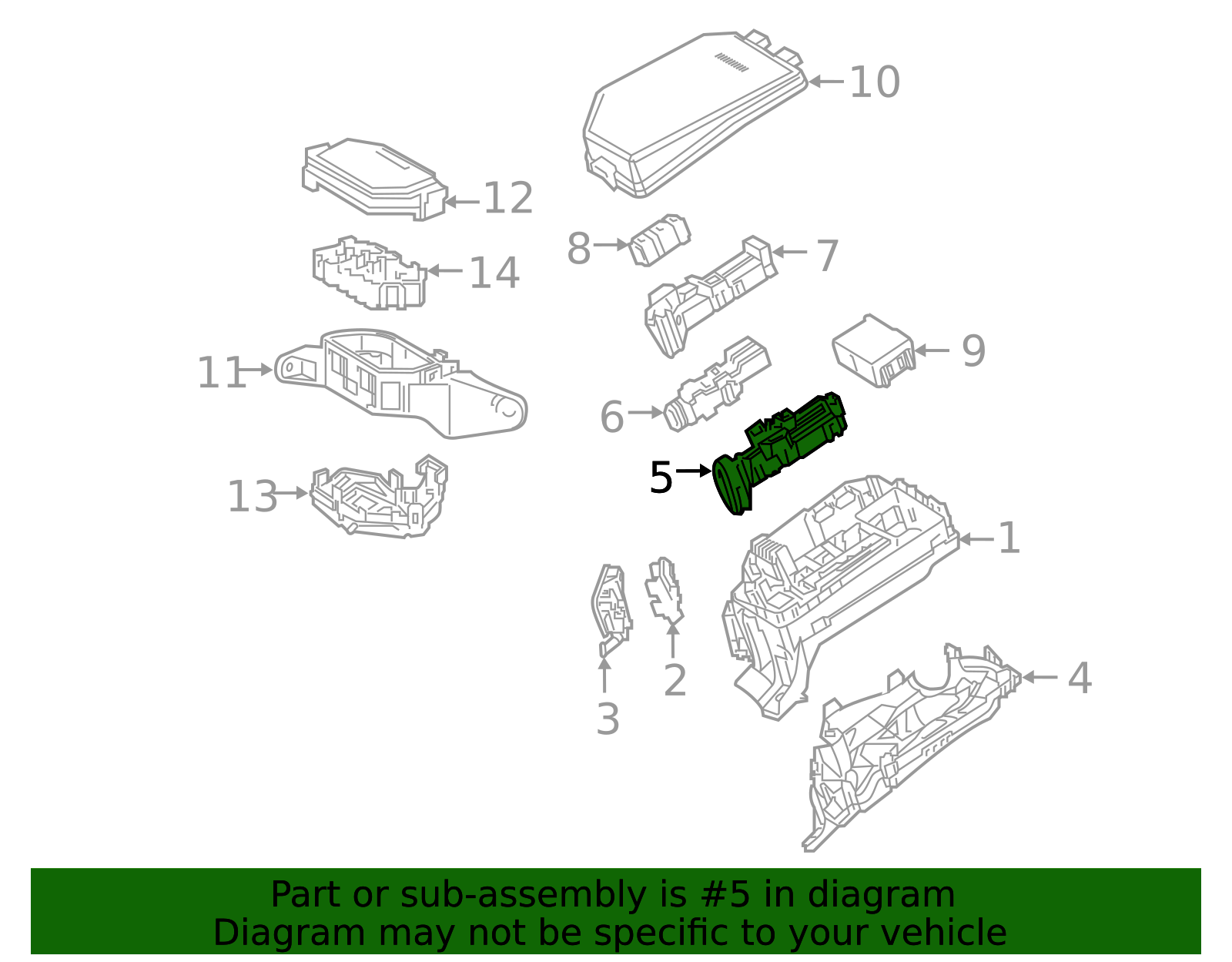 2019-2025 Toyota Fuse Holder 82660-12390 | MotorMotor