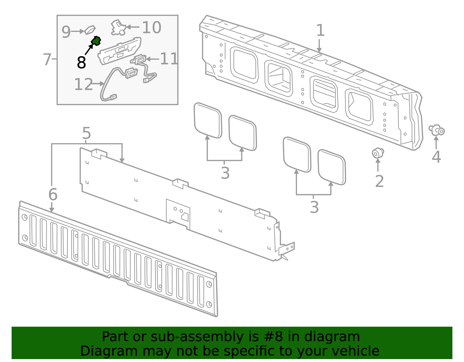 23390515 - Camera - 2019-2025 GM | World Parts Direct
