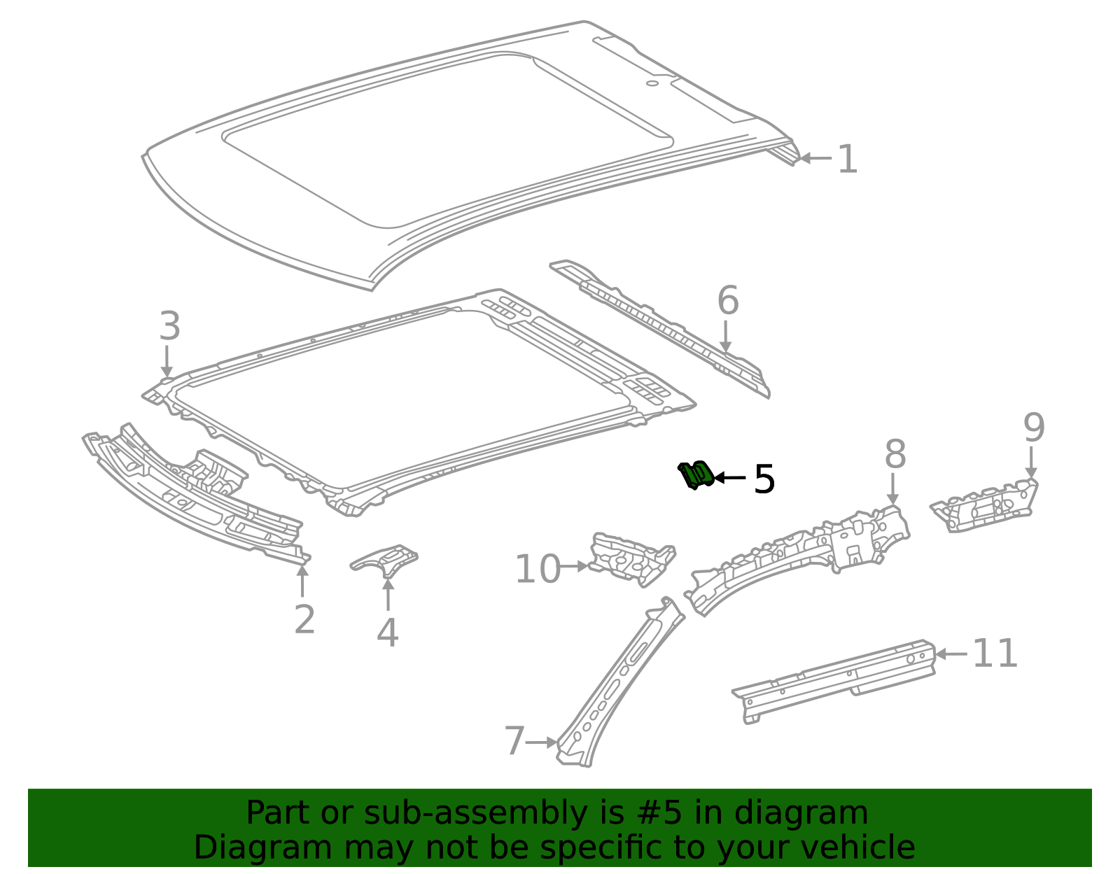 2022-2025 Toyota Tundra 2022 Toyota Tundra - Roof Reinforced Rear ...