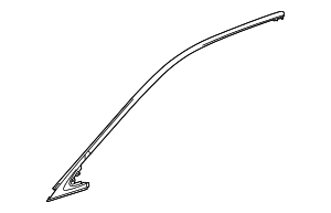 75071-06080 - Upper Molding 2019-2025 Lexus | Lexus Parts Outlet