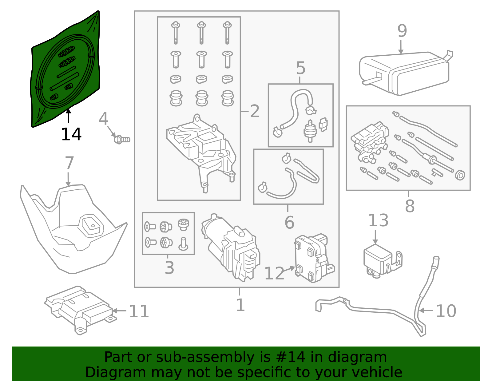 4M0-698-141-A - Repair Kit 2017-2025 Audi | Audi OEM Parts Guy
