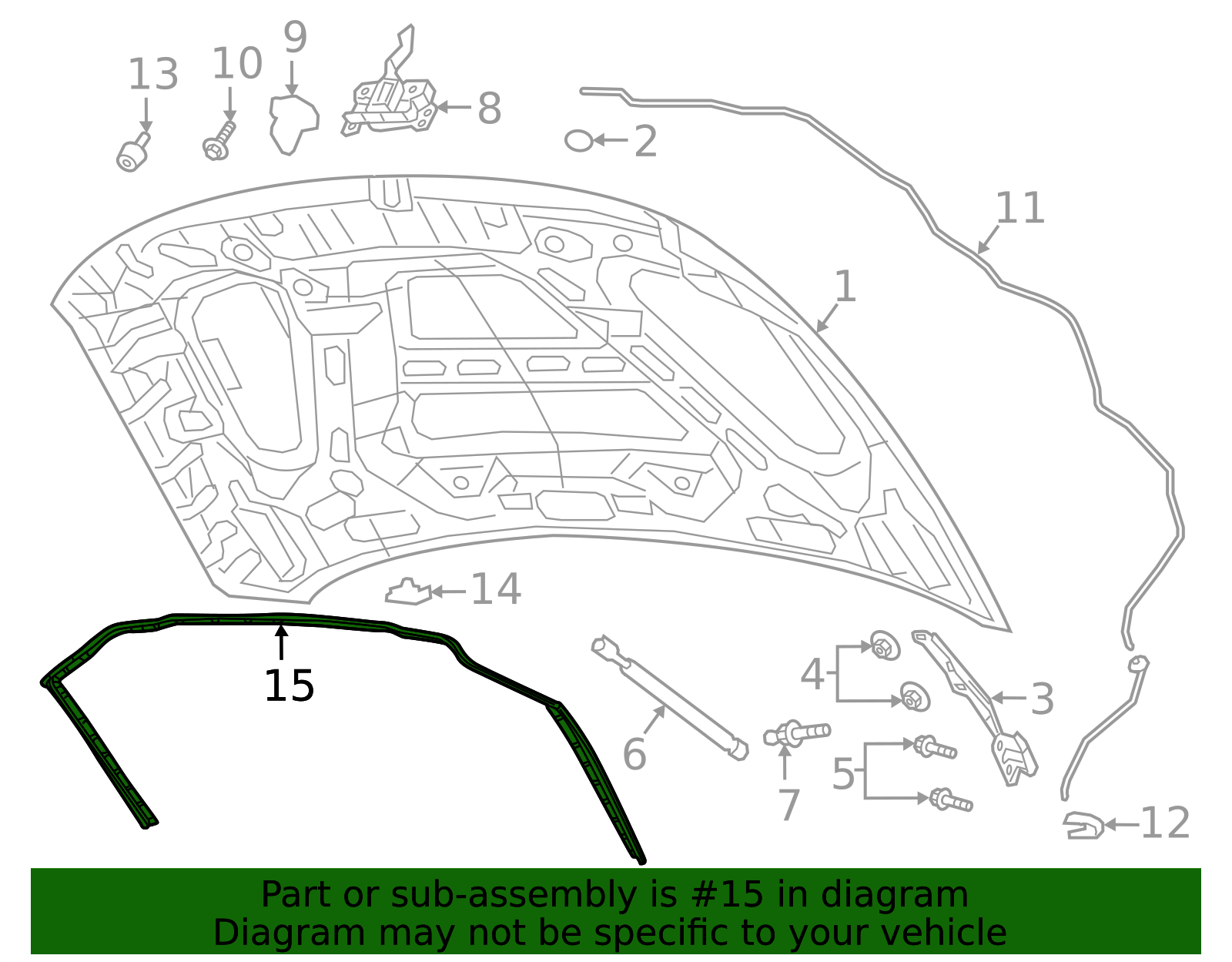 2019-2025 Ram 2500 Front Seal 68492542AA | Mopar Parts Canada