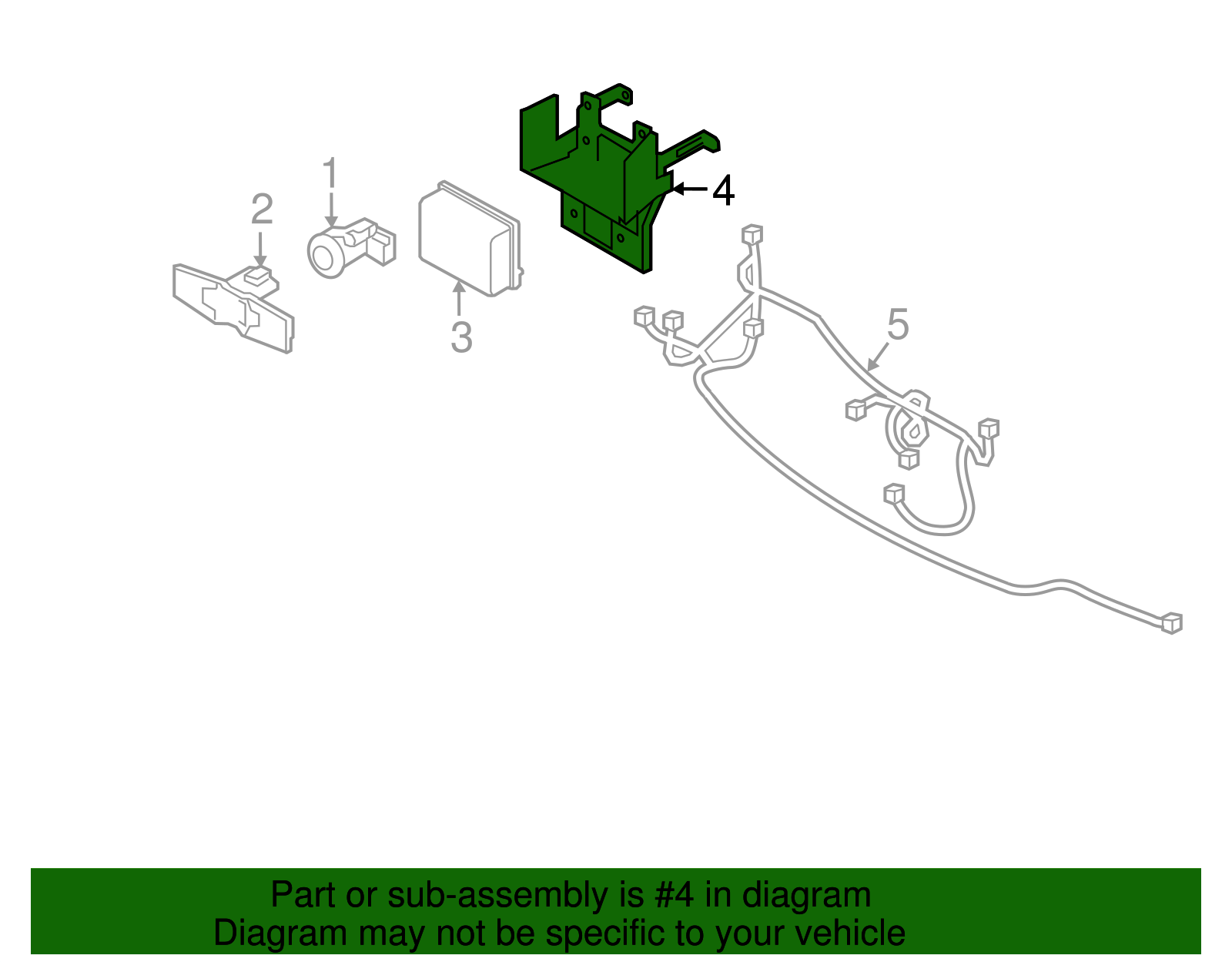 28452-5ZA1A - Mount Bracket 2015-2020 Infiniti QX80 | Infiniti ...