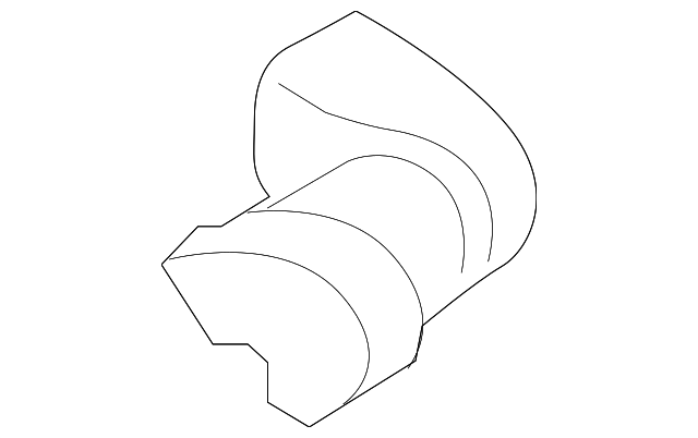 2018-2022 Ford EcoSport | Heater Duct | GN1Z-18490-C | Walls' Ford Parts