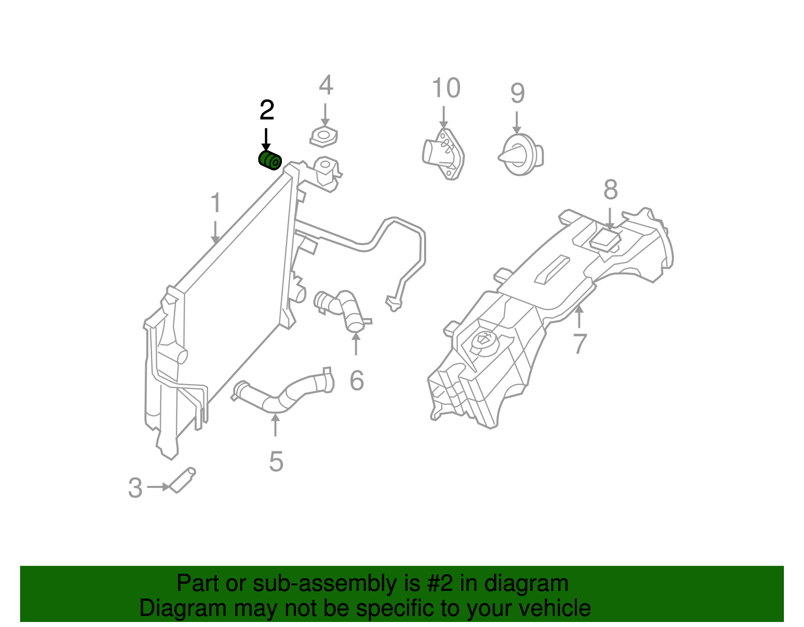 1999-2024 Mopar Isolator 52079884AA | Mopar Parts Canada