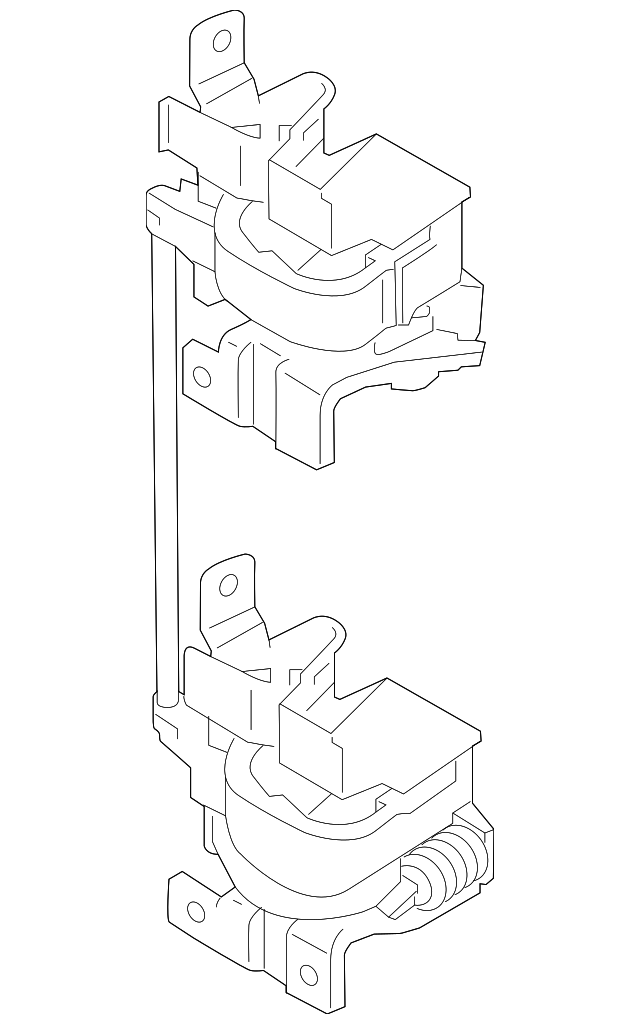 2015-2025 Ford | Hinge Assembly | FL3Z-1826800-C | Walls' Ford Parts