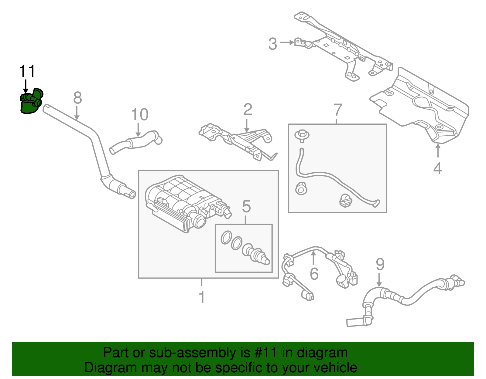BHN1-42-590 - 2014-2018 Mazda 3 - Check Valve | Mazda Part Direct