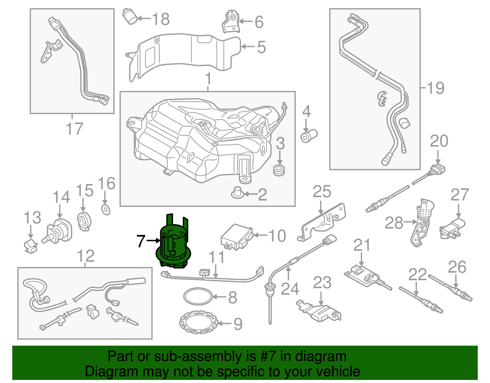 2014-2016 Audi Injector Pump 4G0-131-969-G | OEM Parts Online