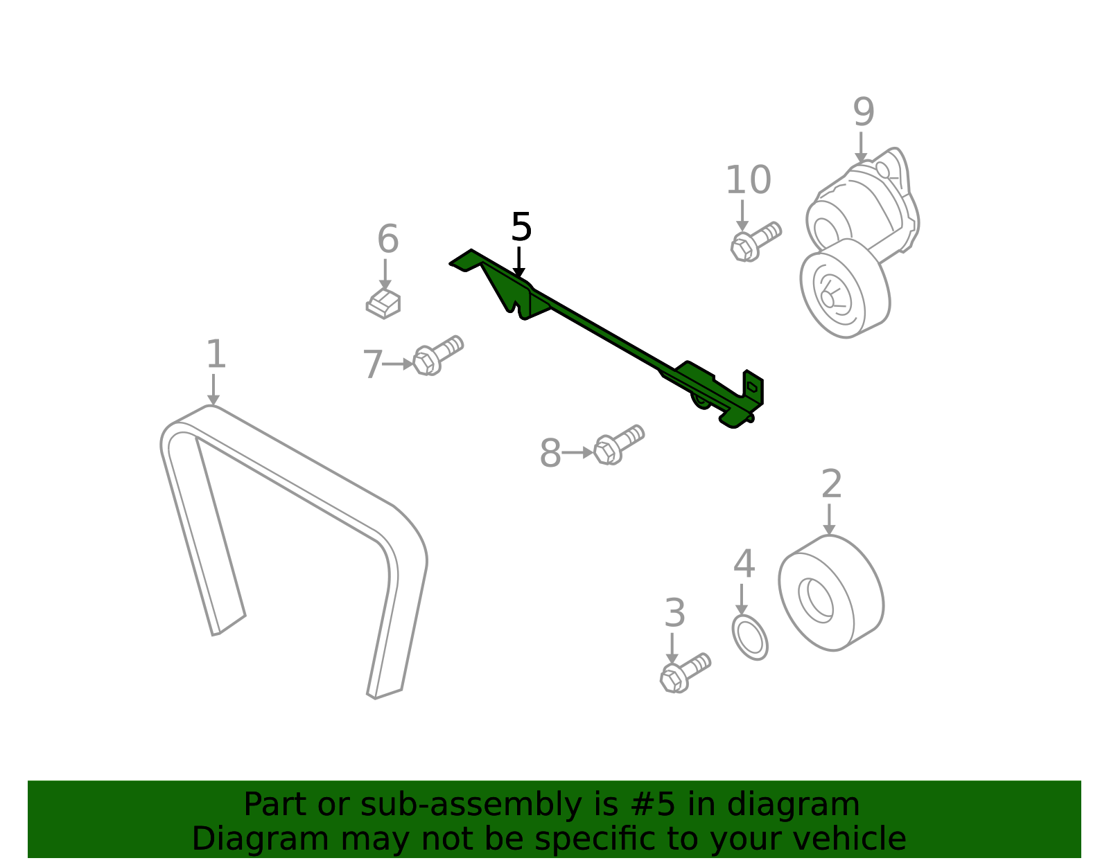 Bracket 14094AA250 | Subaru Parts Guys
