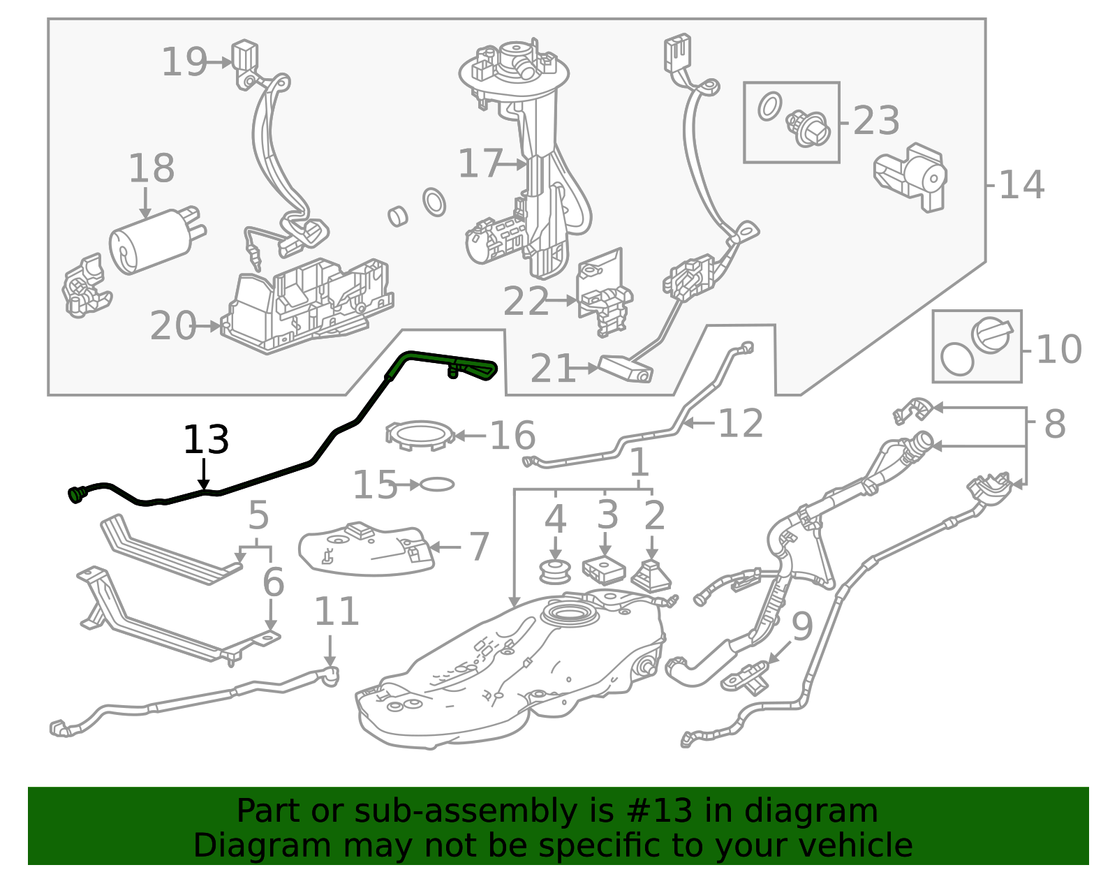 Fuel Hose - Genuine High-Pressure Fuel Line | AutoNation Parts