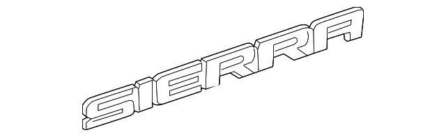 84306694 - 1999-2019 GM - Vehicle Name Plate | Partners Chevy