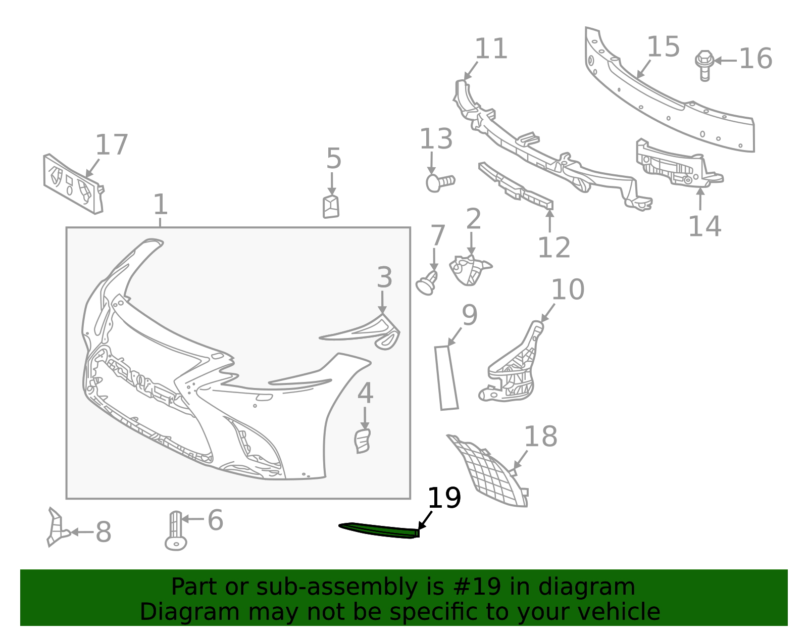 2021-2025 Lexus Trim Molding 53124-50060 | OEM Parts Online