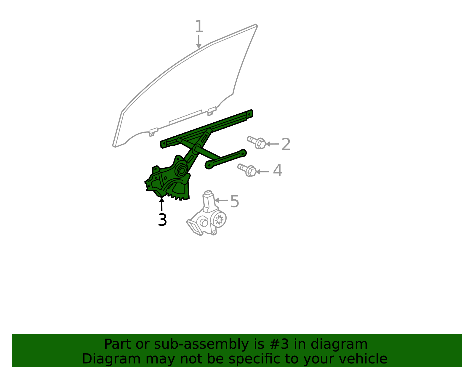2009-2014 Toyota RAV4 Window Regulator 69801-0R010 | MotorMotor