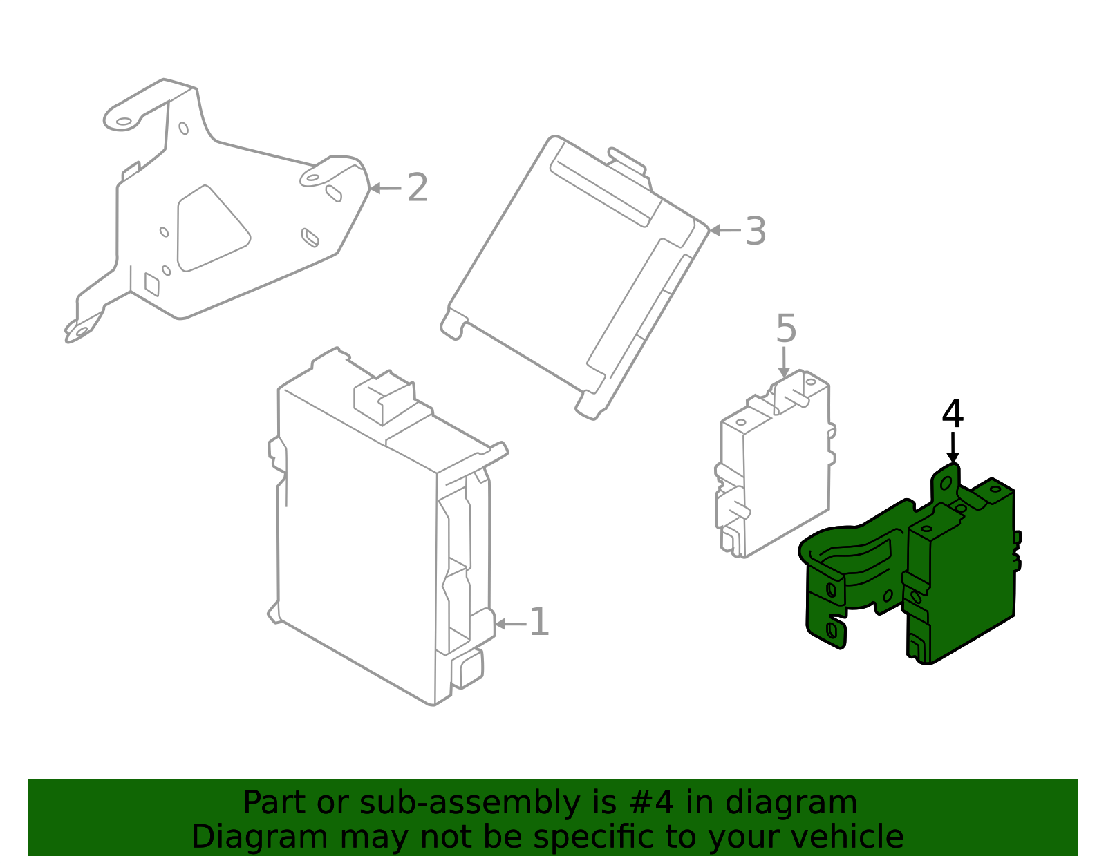 C Gateway Assembly Lhd SU003-11986 | Toyota Parts Center