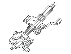 Hyundai - 56390-AA020 - Steering Column - 2021-2023 Hyundai Elantra ...