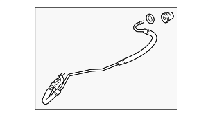 PSH-81 - Motorcraft™ Power Steering Pressure Hose 2011-2016 Ford | Big ...