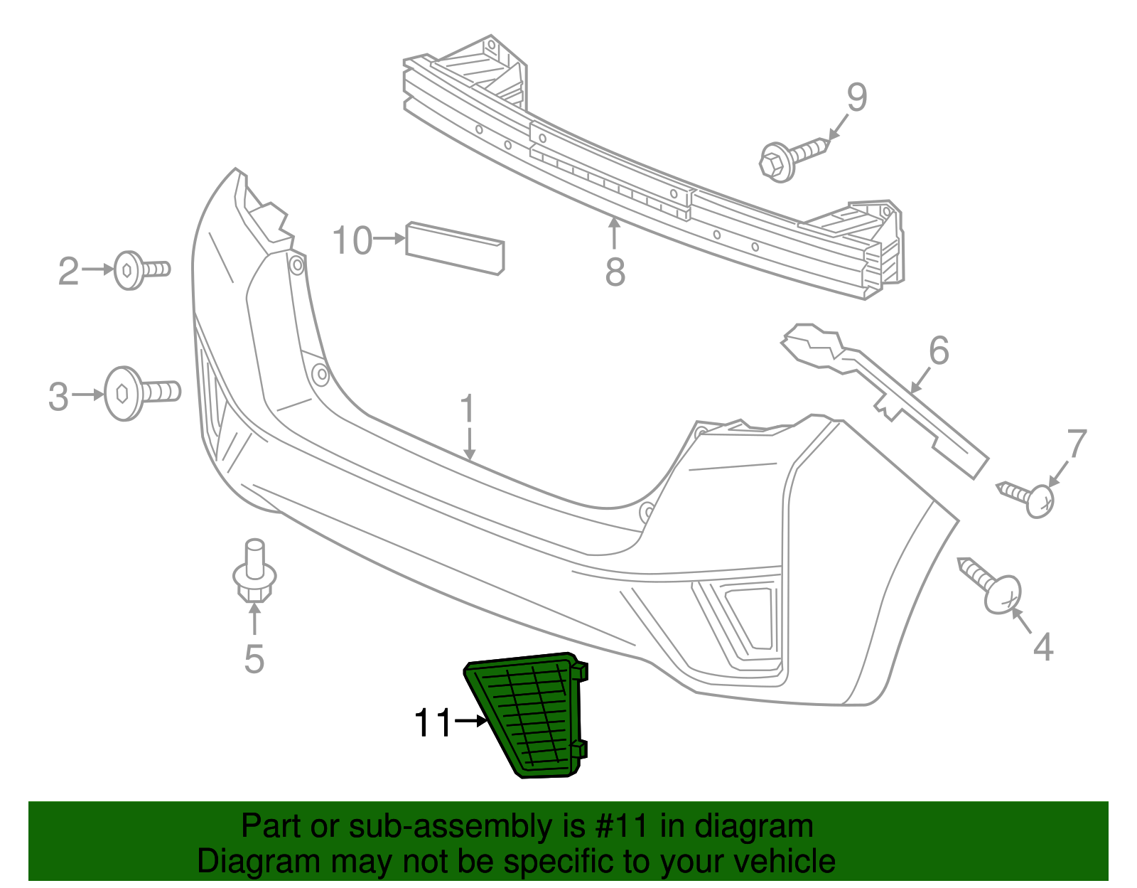 71502-T5R-A00 - Filler Trim 2015-2017 Honda Fit | Honda Parts Online