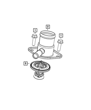 52028898AJ - Precision Engine Thermostat The Official Mopar eStore