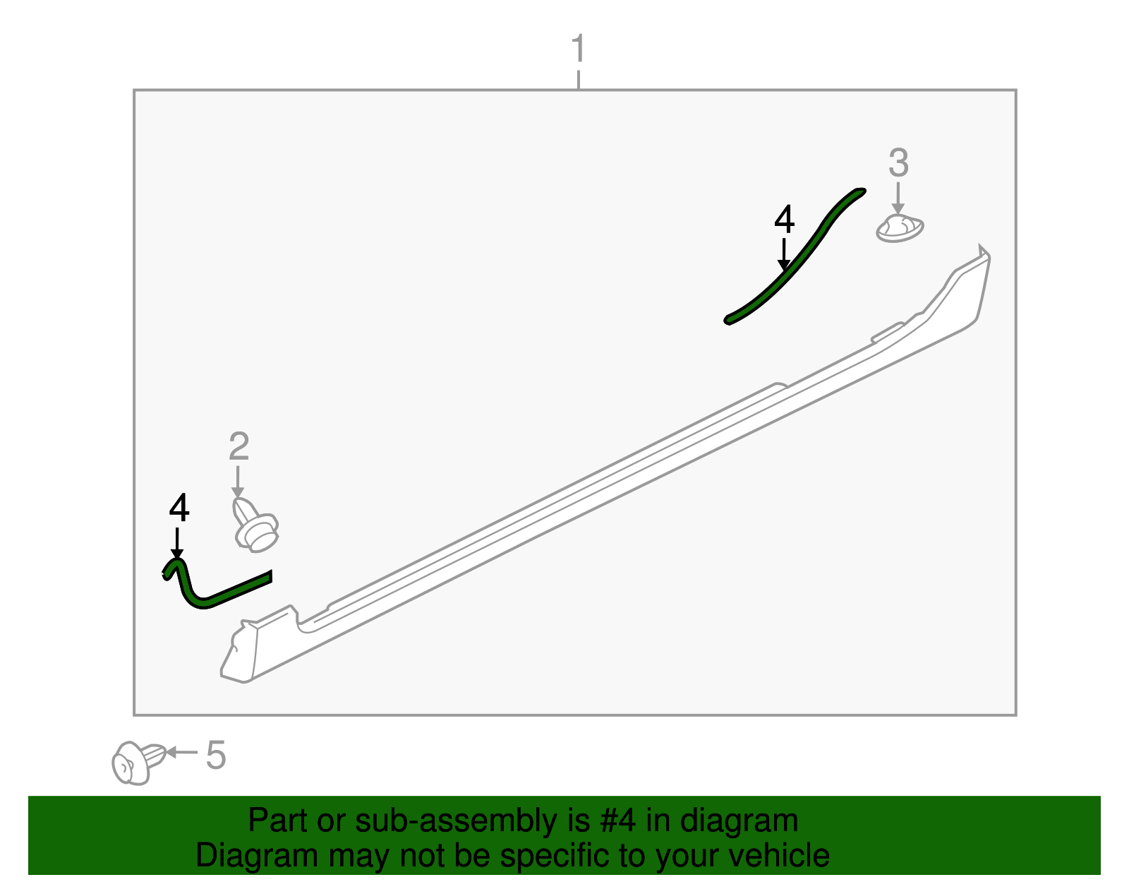 B28C-50-814B - Rocker Molding Protector 2004-2006 Mazda 3 | Florida ...
