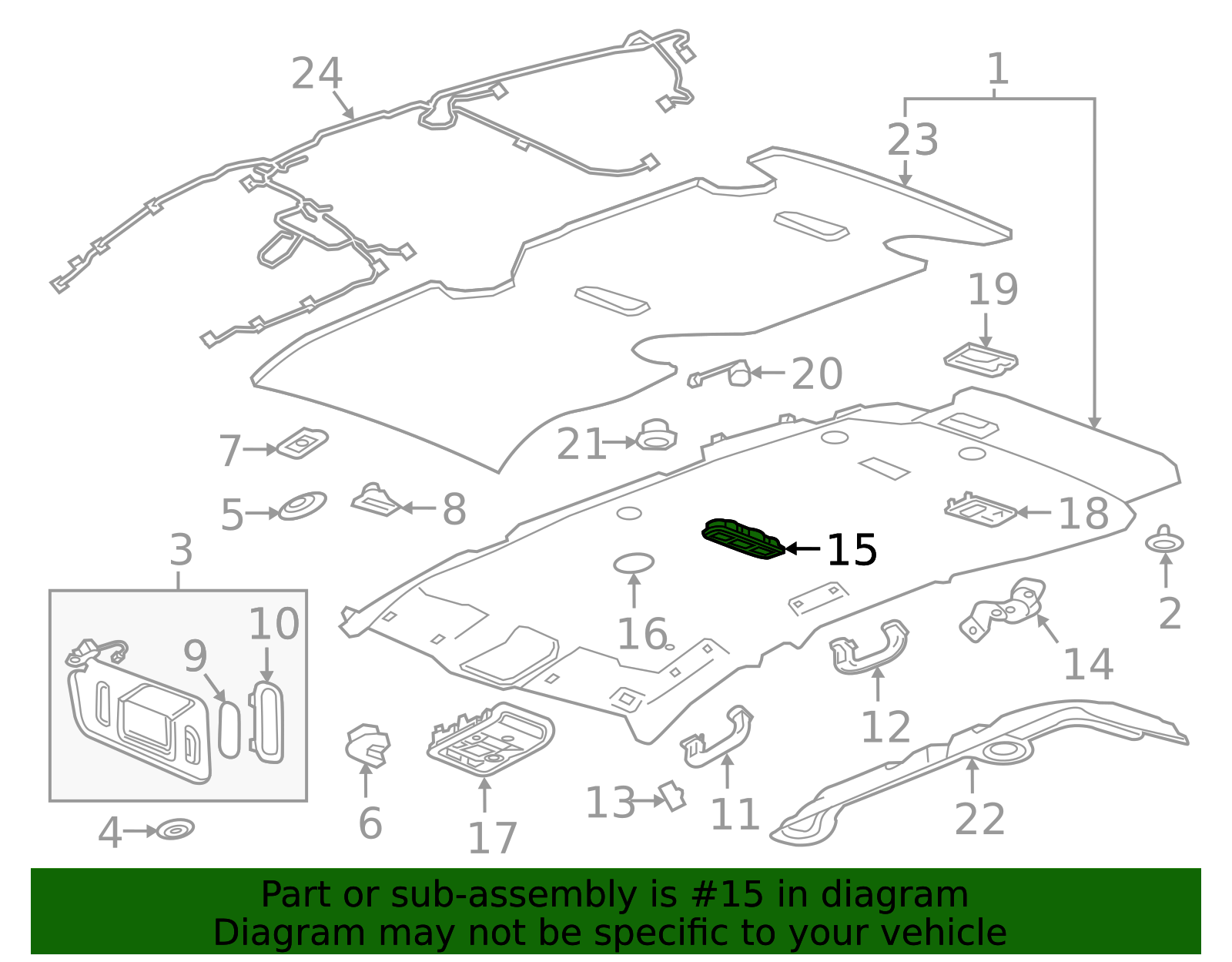 Reading Light - OEM Interior Illumination | AutoNation Parts