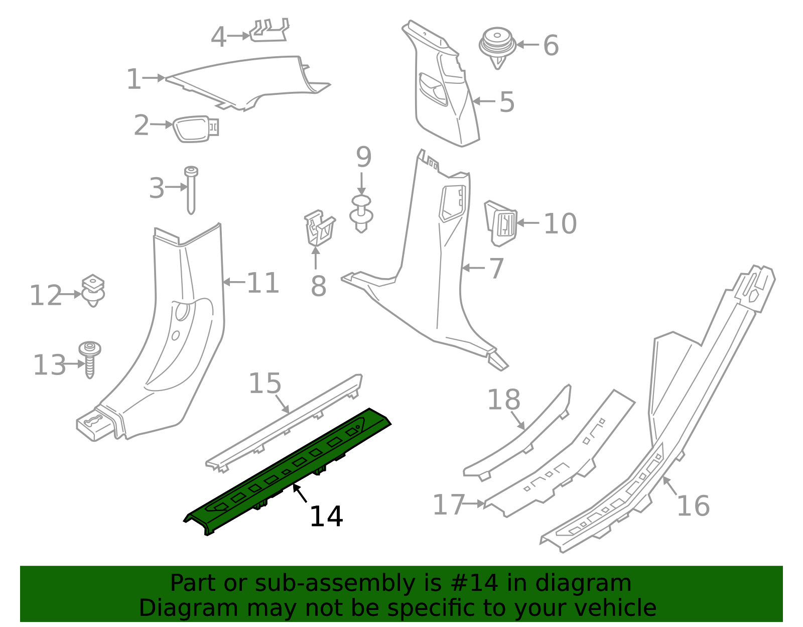 51-47-7-479-936 - Front Sill Plate - 2019-2025 BMW | BMW Parts Exchange