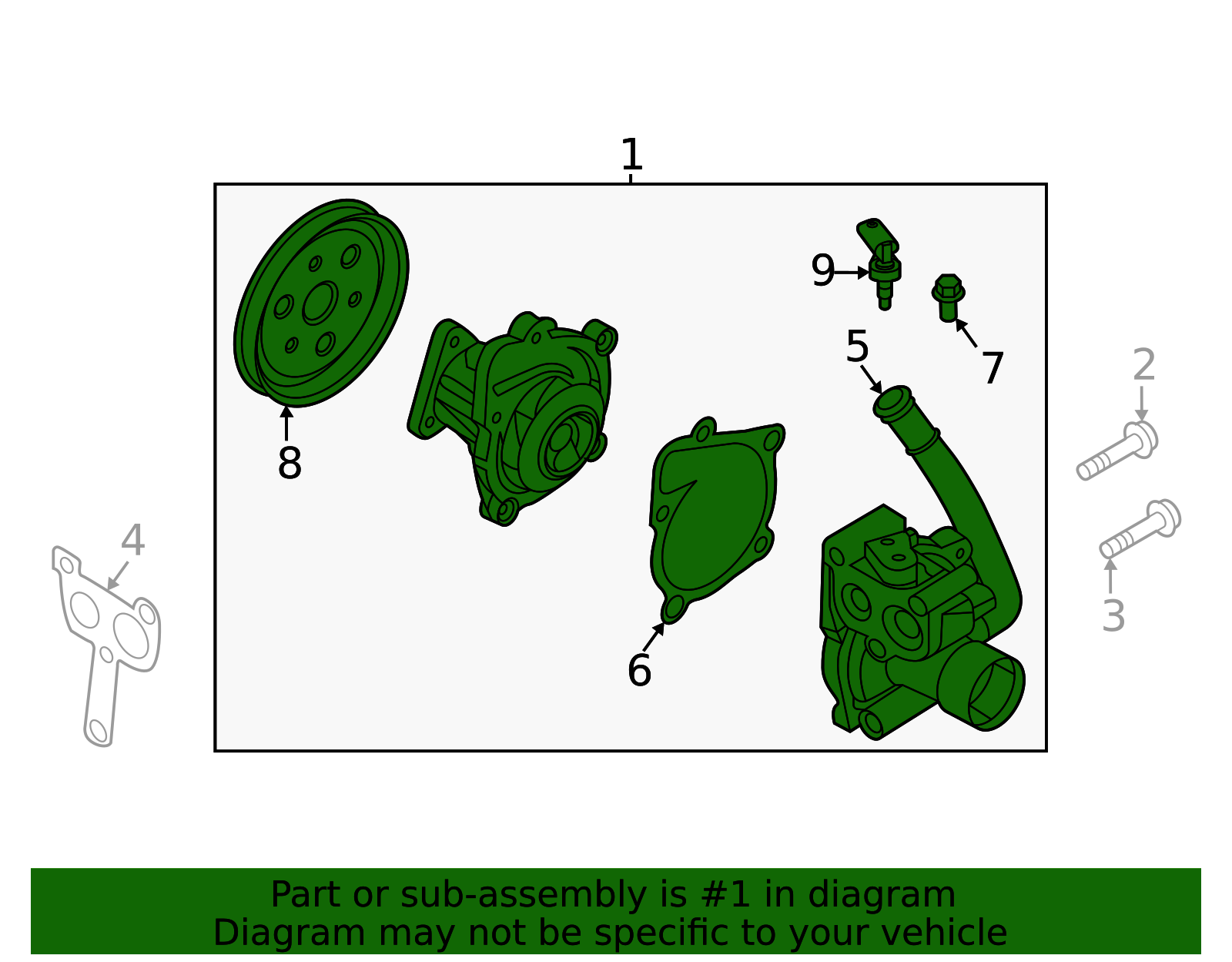 2021-2025 Hyundai Water Pump Assembly 25100-2S500 | OEM Parts Online