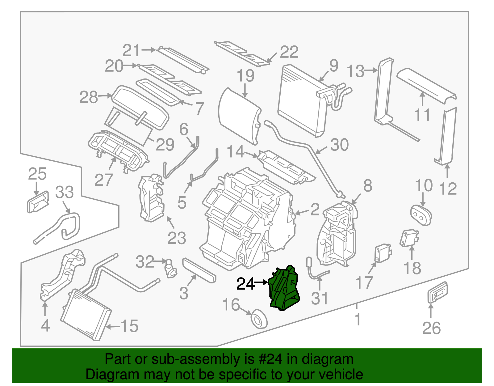 2003-2025 Nissan Floor Duct 27125-AM60A | Bill Kay Nissan Parts