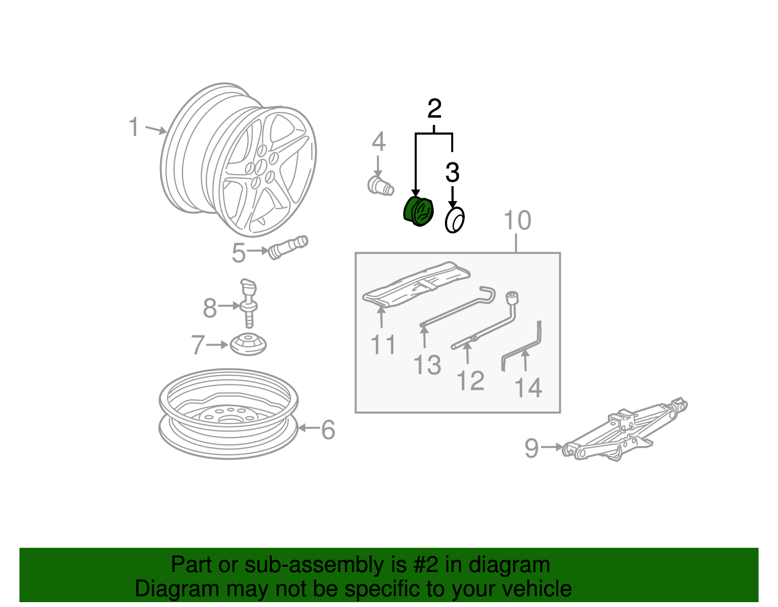 2002-2008 Acura Center Cap 44732-S6M-A01 | OEM Parts Online
