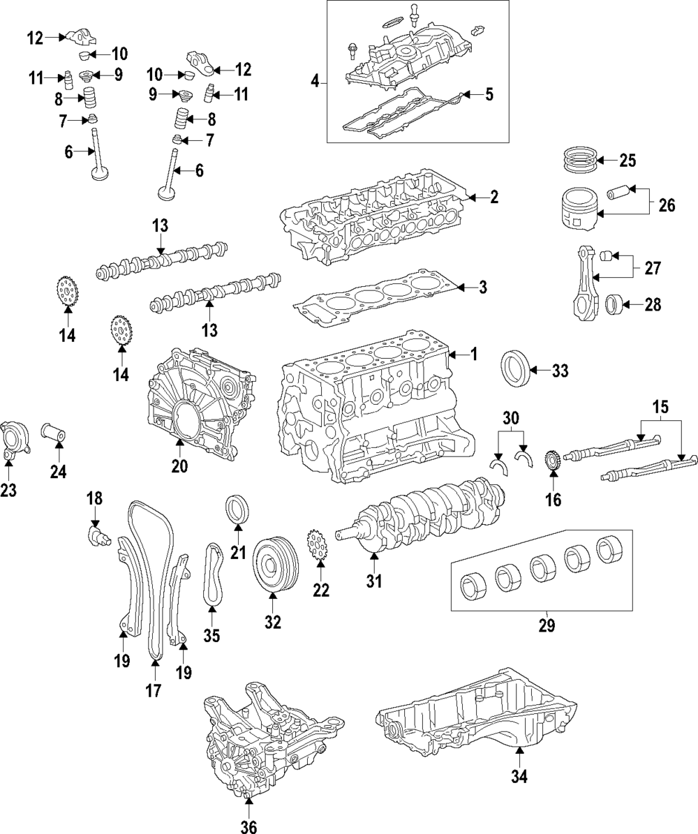 2023-2024 Toyota GR Supra Crankshaft 13401-WAA03 | Toyota Parts Center