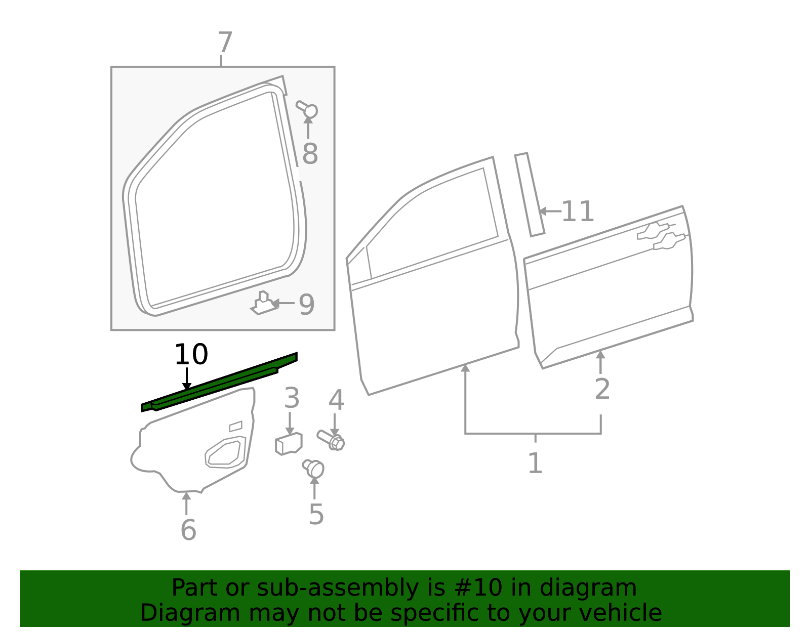 Door Belt Molding - OEM Water Seal & Trim Finish | AutoNation Parts
