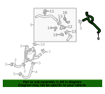 2018-2025 Toyota By-Pass Hose 16260-F0010 | OEM Parts Online
