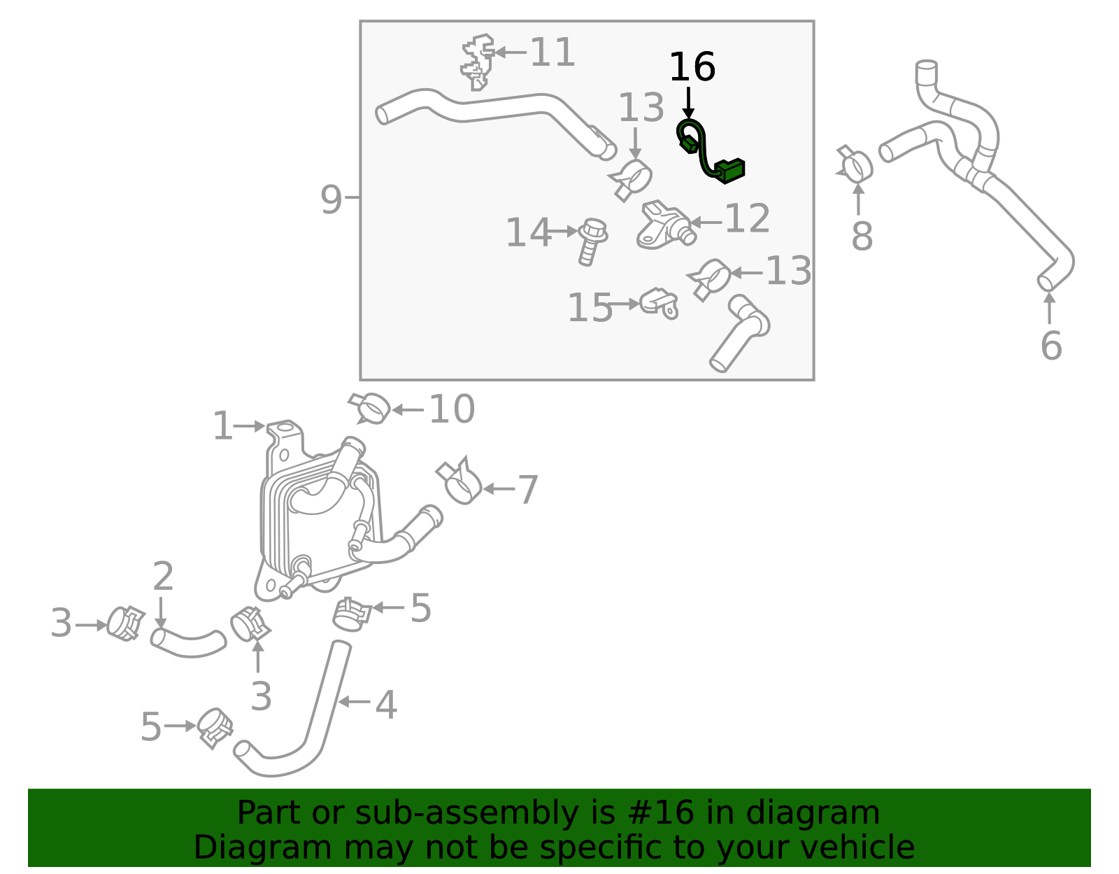 82090-33010 - Valve Connector 2019-2025 Toyota RAV4 | Longo Toyota Parts